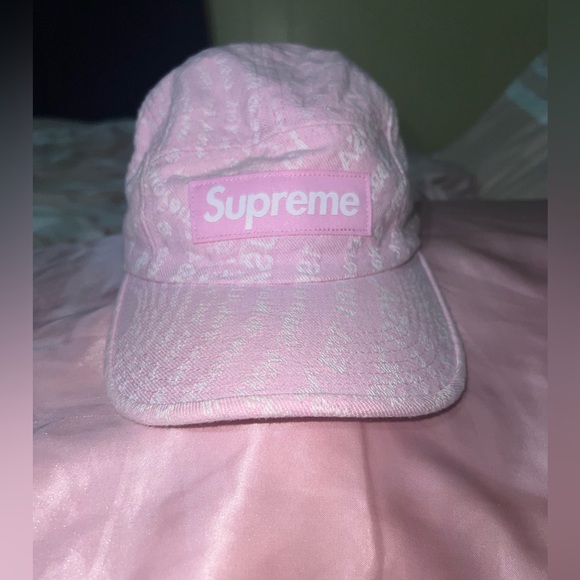 Supreme | Accessories | Pink Supreme Hat | Poshmark